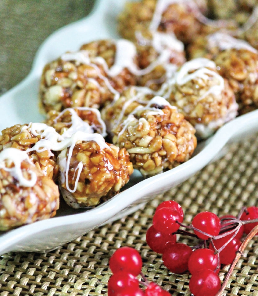 თხილის გოზინაყი თეთრი შოკოლადით - Gemrielia.ge