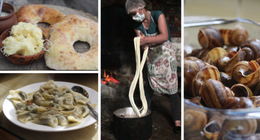 ლოკოკინას ხინკალი, ტენილი ყველი, მესხური ქადები... - „გემრიელიას ...