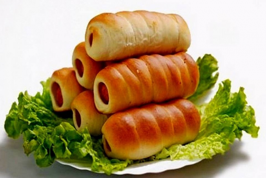 სოსისი ცომში- მხოლოდ ორი ინგრედიენტისგან დამზადებული გემრიელი, მარტივი ...