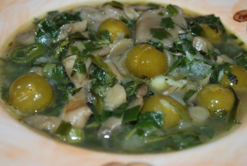 არომატული სოკოს ჩაქაფული - Gemrielia.ge