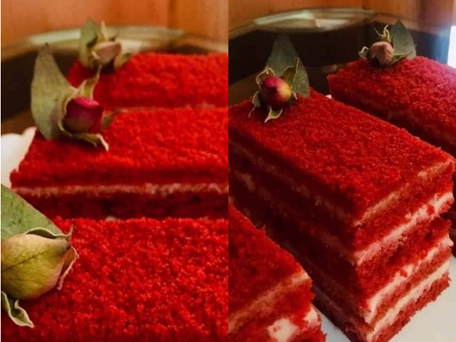 ტორტი „წითელი ხავერდი“ – გამოდის ძალიან ნაზი და გამორჩეულად გემრიელი ...