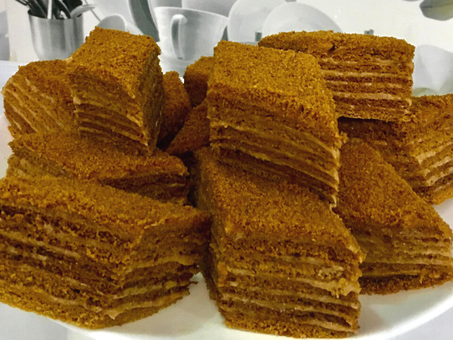 „მოცემული რეცეპტი საუკეთესოა“ - თაფლიანი ნამცხვარი „მოდოვიკი“ თამო ...