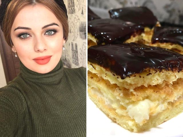 ნამცხვარი „შედევრი“ - ძველი გემო, ვაშლის შიგთავსით და ვანილის კრემით - Gemrielia.ge