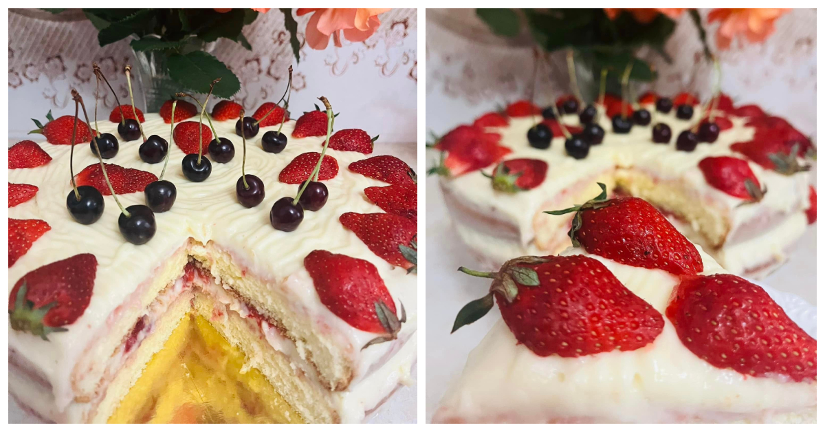 "საოცრად გამოიყურება და სასწაული გემო აქვს... ბევრჯერ ნაცადი რეცეპტია ...