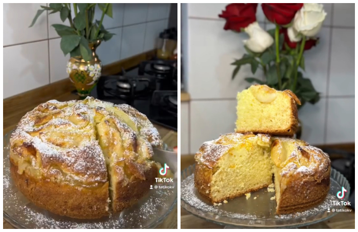 "ვაშლის უგემრიელესი და ფუმფულიკო დესერტი..." - ჰაეროვანი და არომატული ...