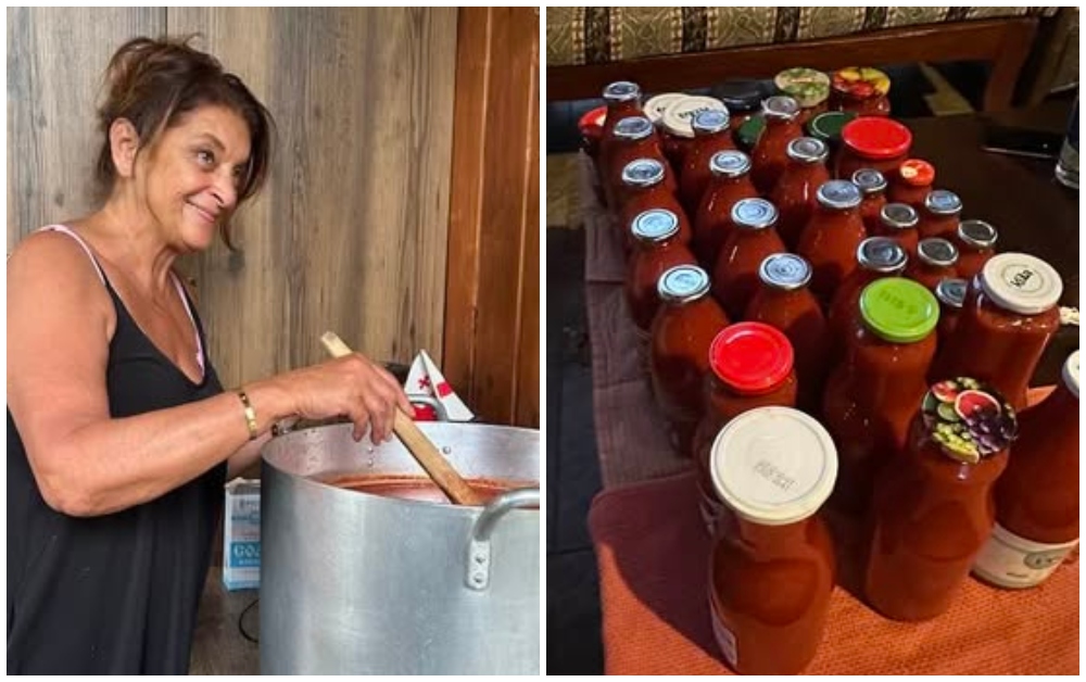 "23 ლიტრი გამოვიდა..." - ხათუნა ხოფერია პამიდვრის წვენის რეცეპტს ...